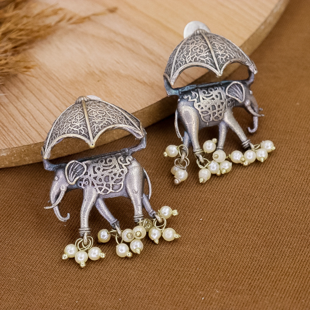 Elephant Earrings – Kuvar Jewels